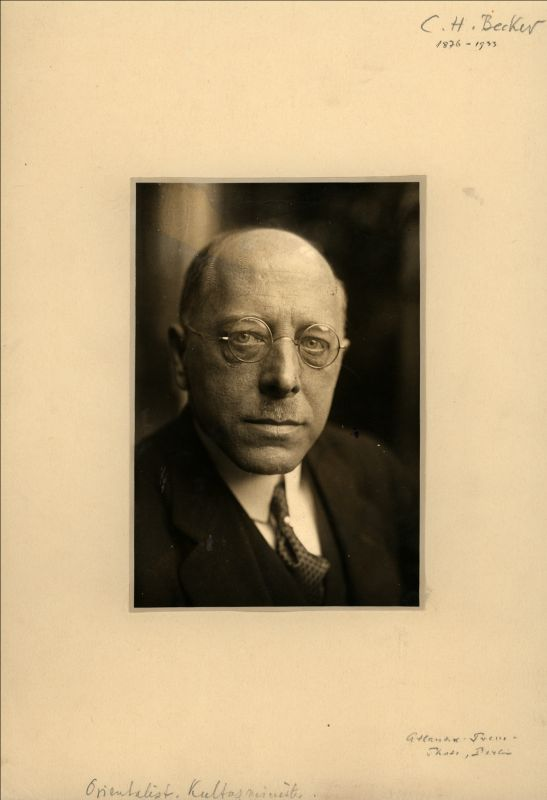 Fotografie, Porträt, Carl Heinrich Becker